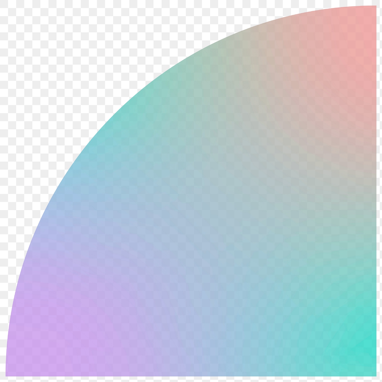 Colorful gradient element | Premium PNG Sticker - rawpixel