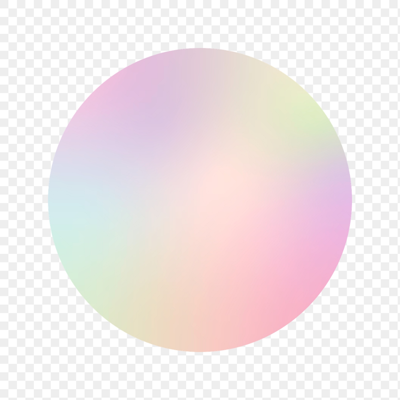 Colorful round gradient element transparent | Premium PNG Sticker ...