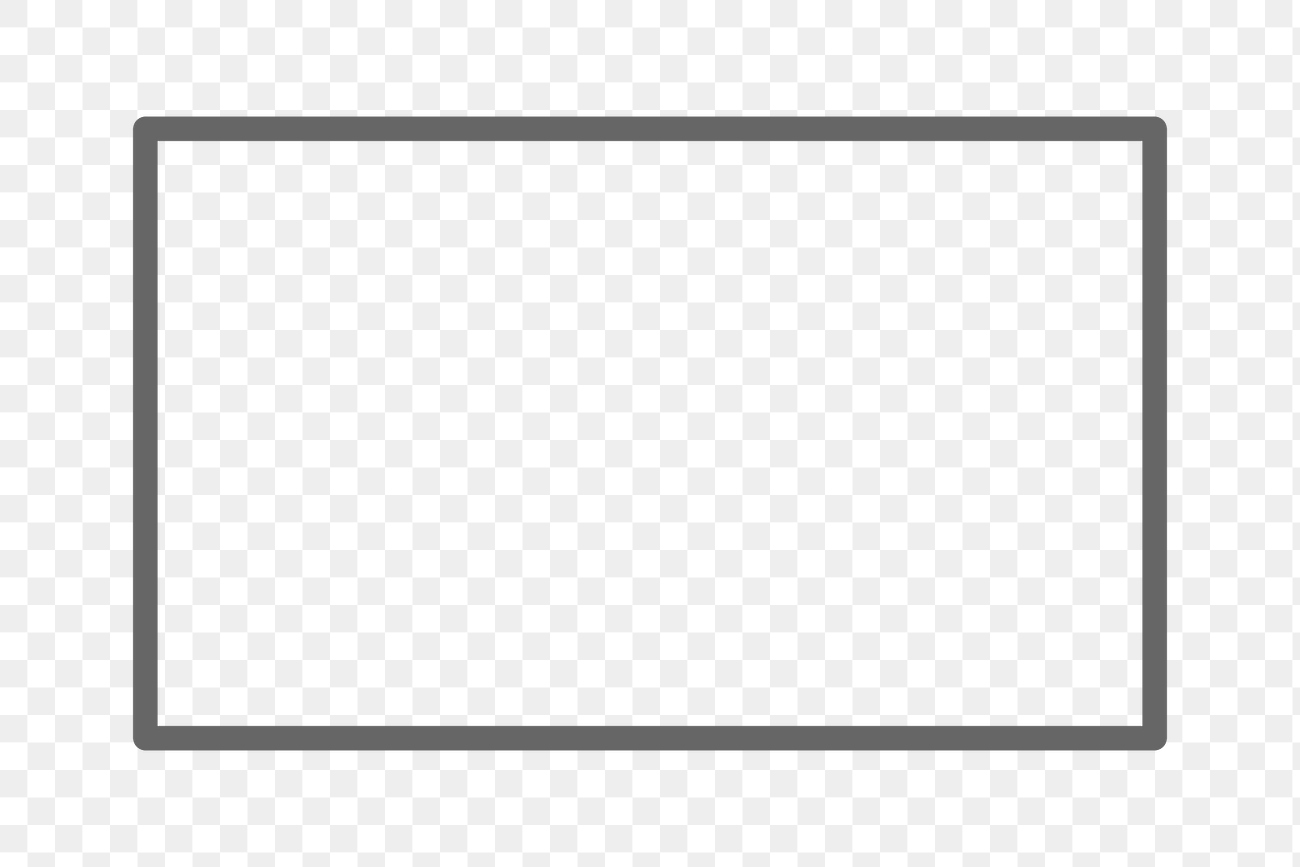 Stroke rectangle geometric shape transparent | Premium PNG - rawpixel