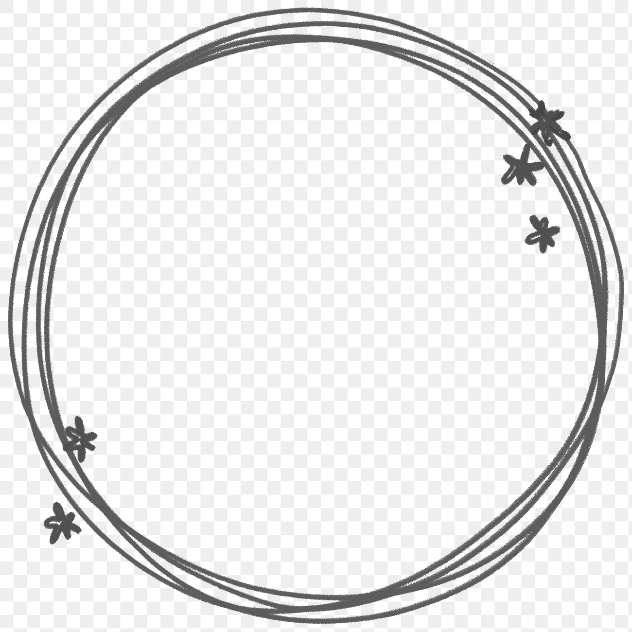 Round frame starts transparent png | Premium PNG - rawpixel