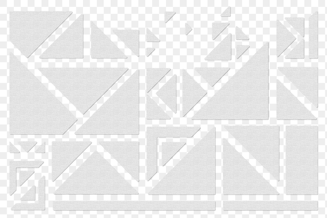 Geometric gray triangle design element | Free PNG - rawpixel