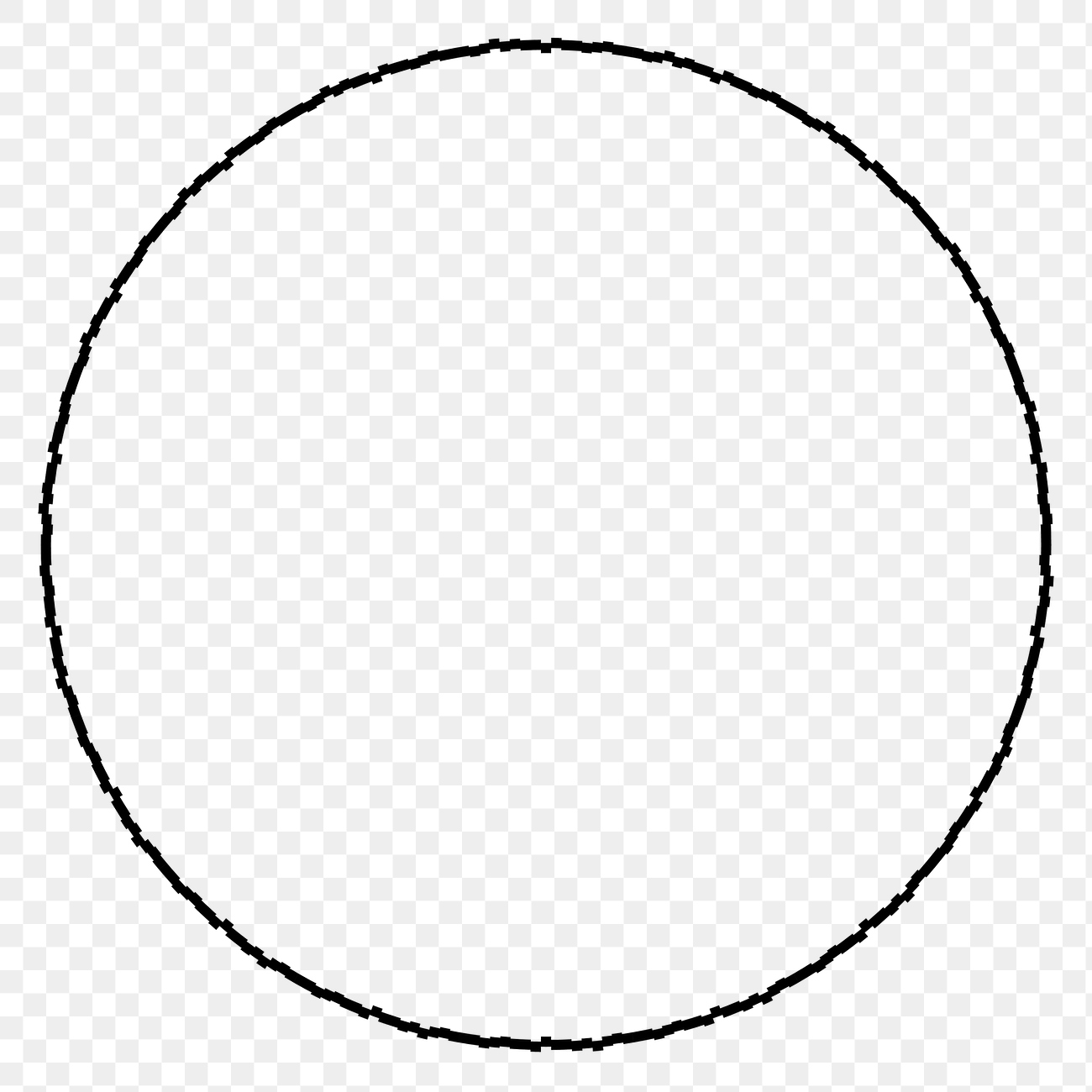 Distorted round shape design element | Free PNG Sticker - rawpixel