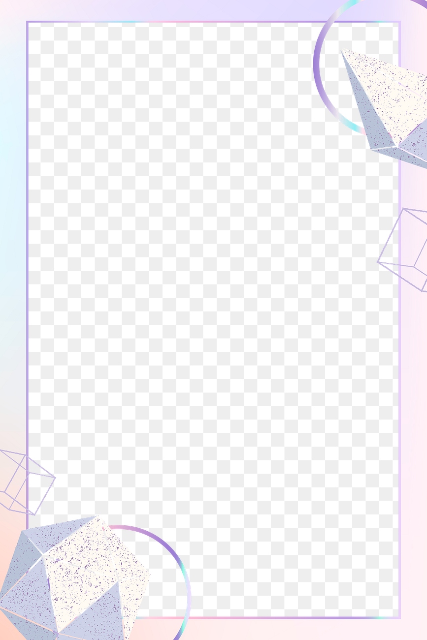 Png geometric shapes pastel border | Premium PNG - rawpixel