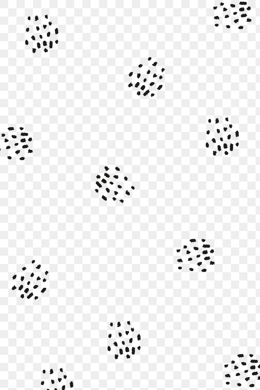 Black dot patterned background design | Premium PNG - rawpixel