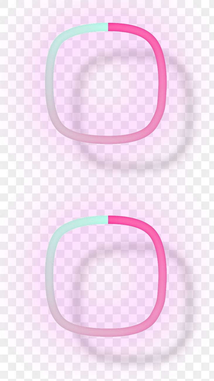 Pink neon glow colon symbol | Premium PNG - rawpixel