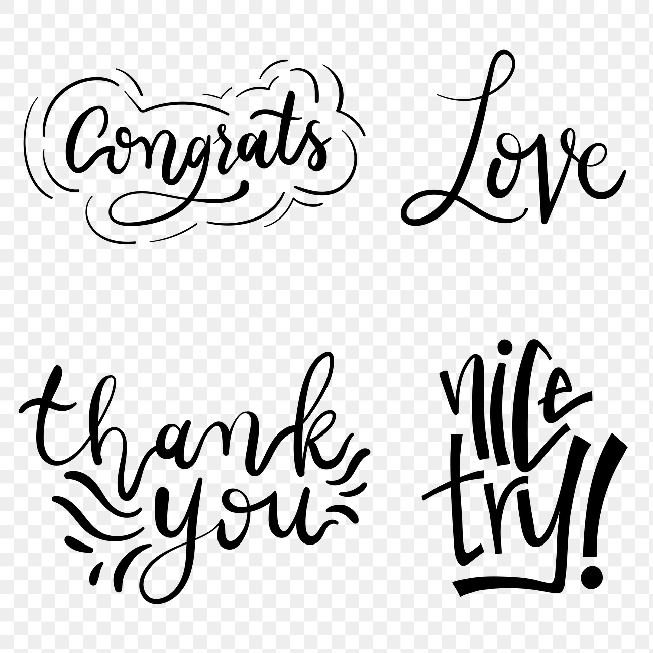 Png cursive fun words typography | Premium PNG - rawpixel