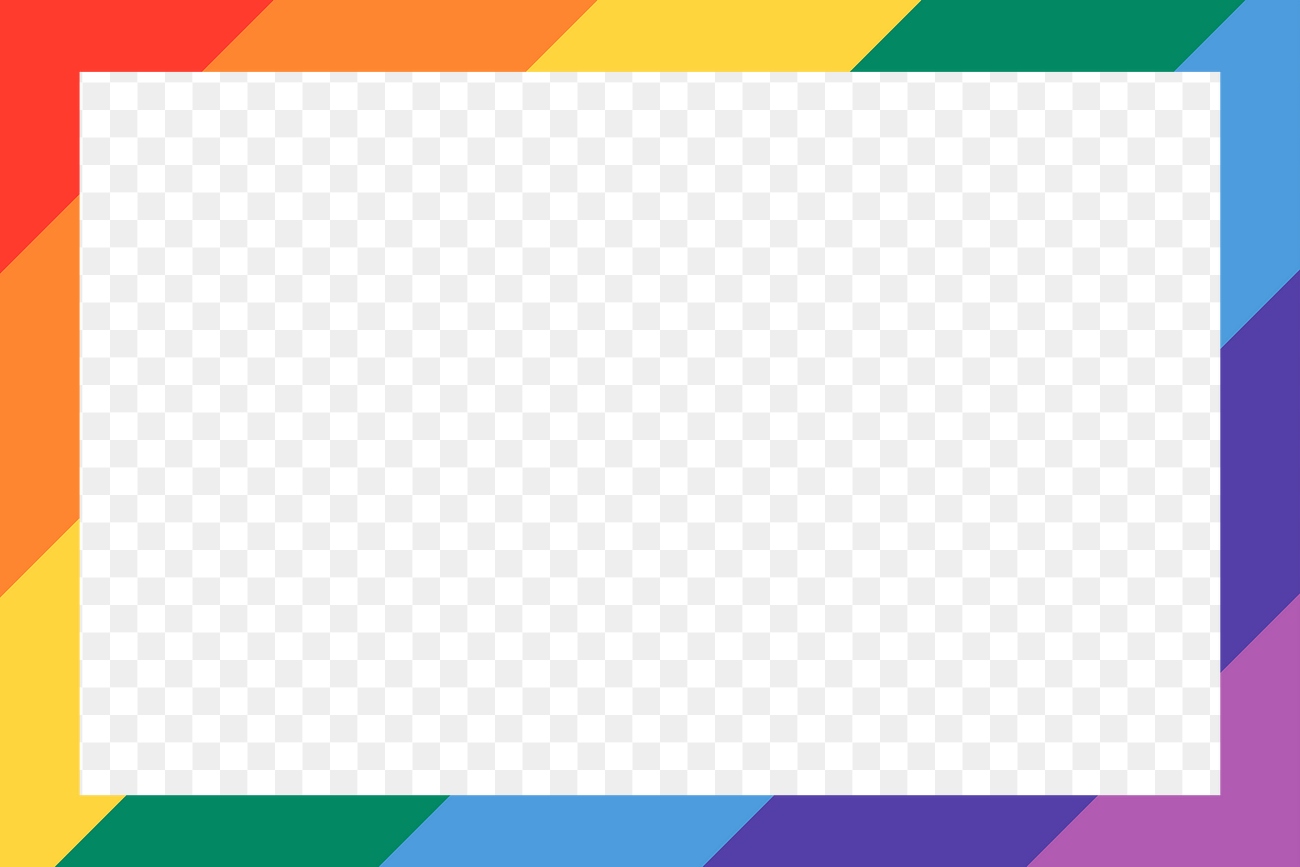 Rainbow frame png LGBTQ pride | Premium PNG - rawpixel