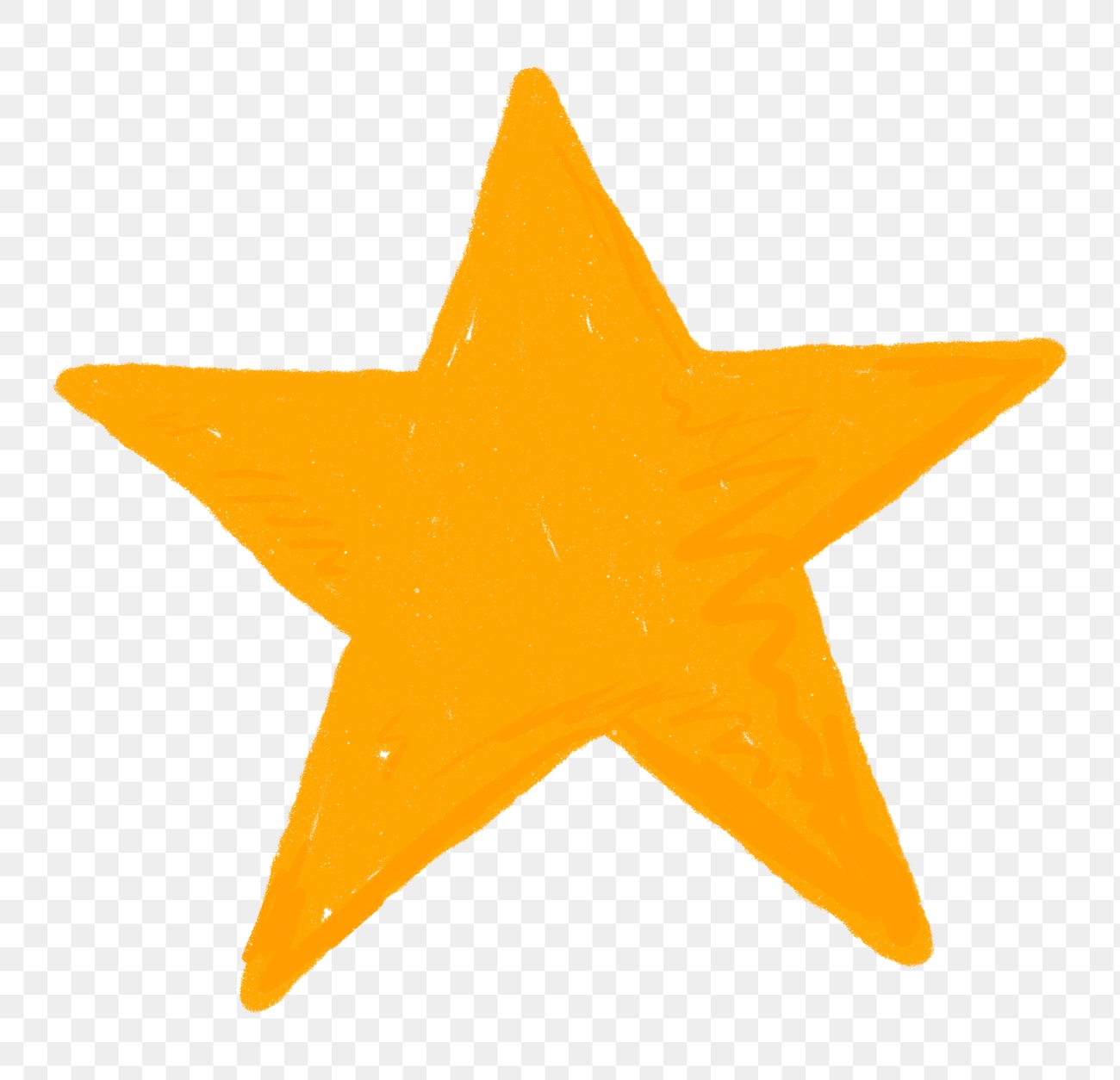 Hand drawn star element png | Premium PNG Sticker - rawpixel