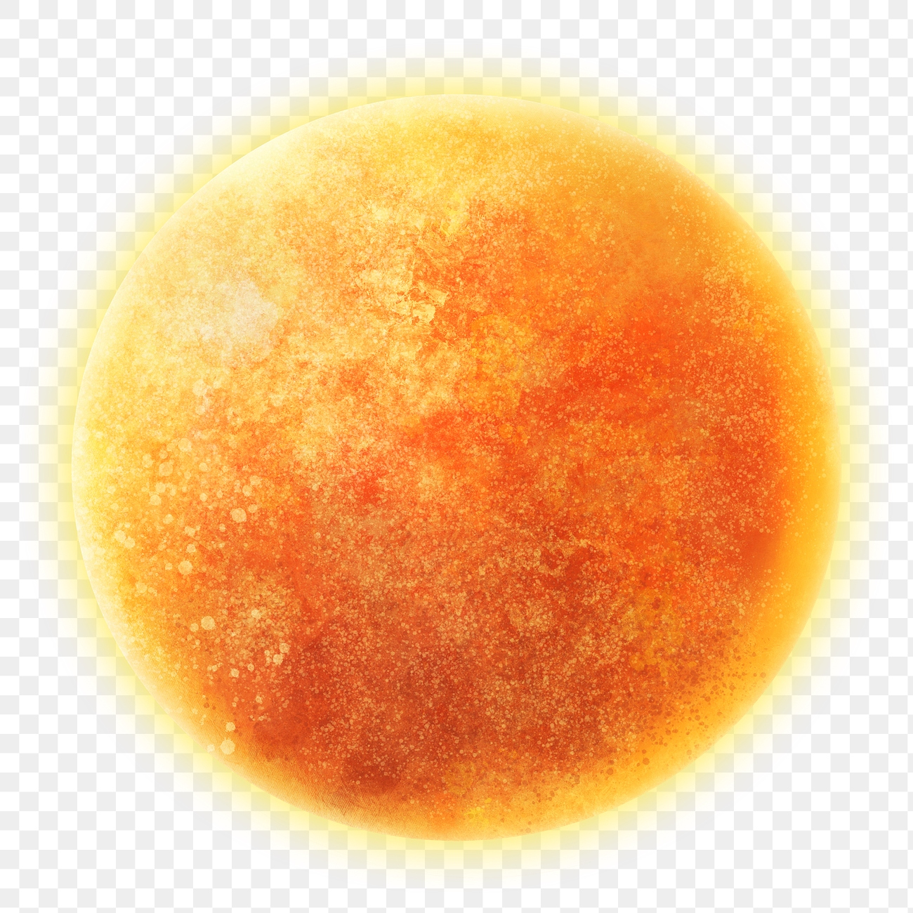 Png realistic sun design element | Premium PNG Sticker - rawpixel