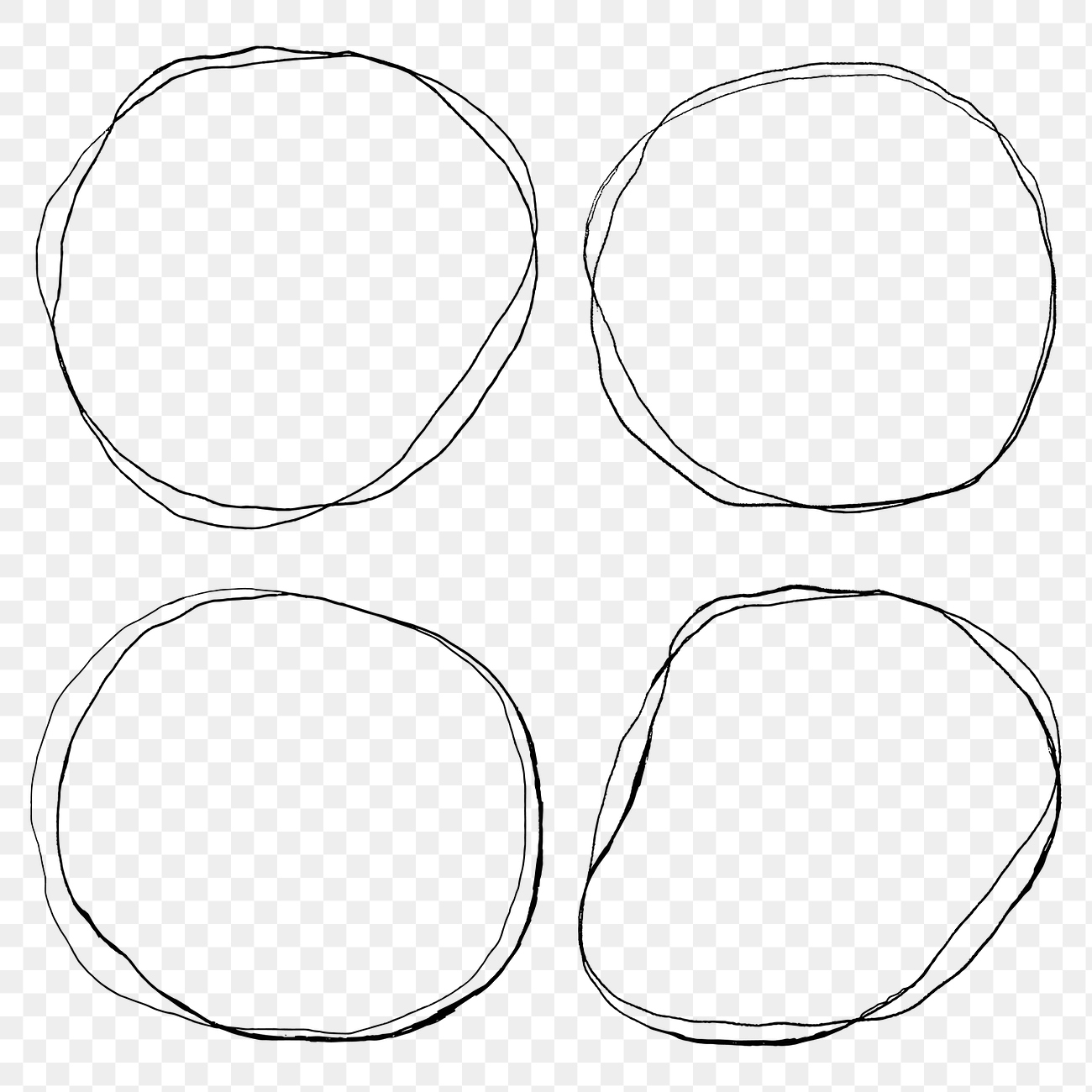 Round shape frame png sticker | Premium PNG - rawpixel