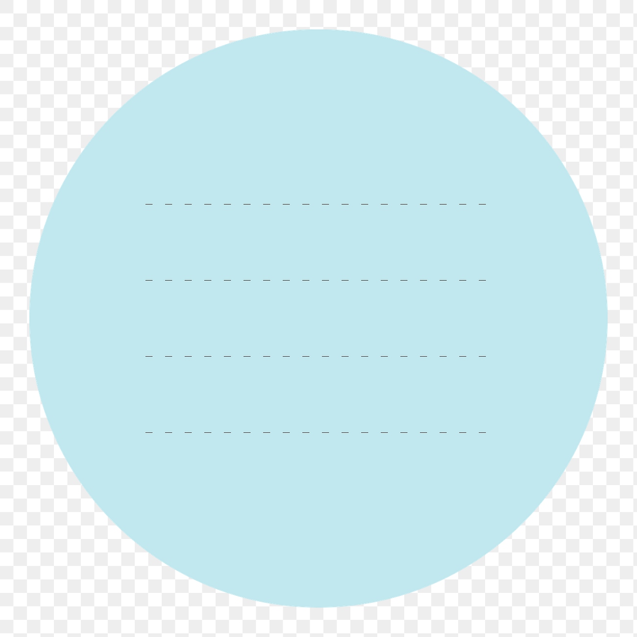 Blue circle notepad png design | Premium PNG - rawpixel