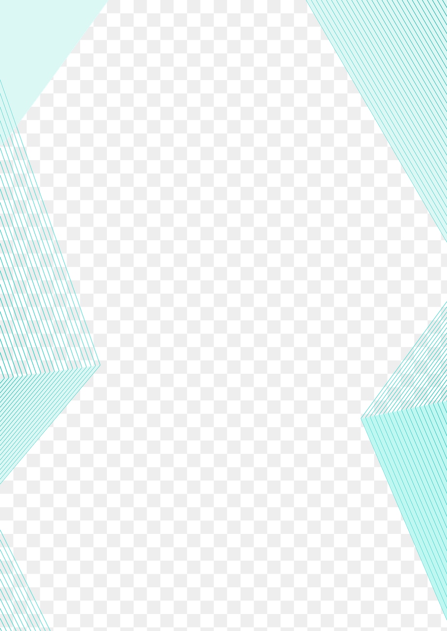 Turquoise geometric frame transparent background | Free PNG - rawpixel