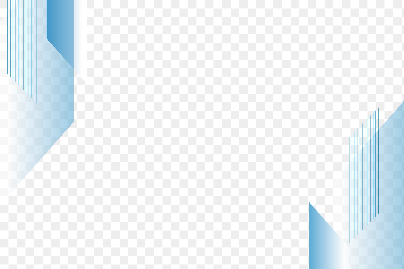 Blue gradient frame transparent background | Premium PNG - rawpixel
