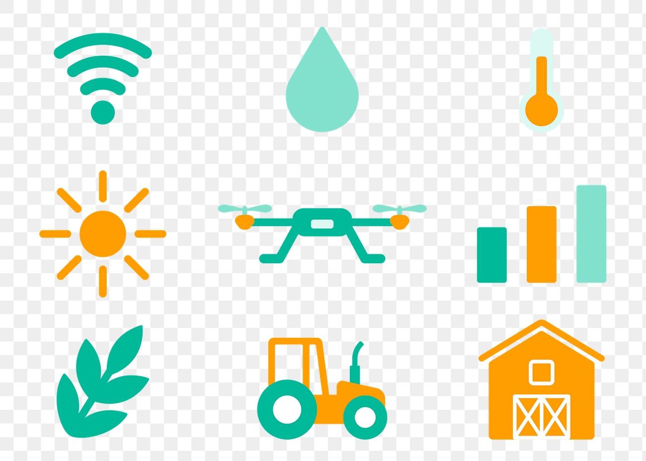 Smart farming png icon digital | Free PNG - rawpixel