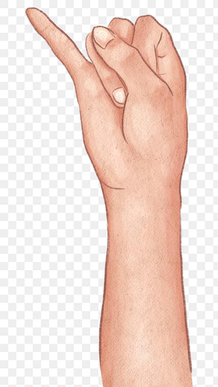 Hand showing pinky finger png | Premium PNG Sticker - rawpixel