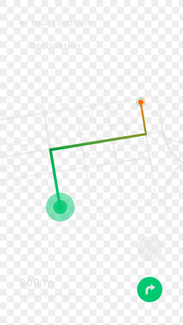 Png car navigation map screen | Premium PNG - rawpixel