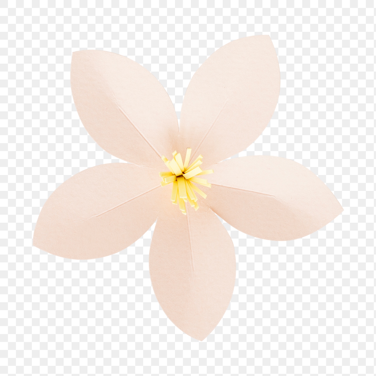 Pink flower template png