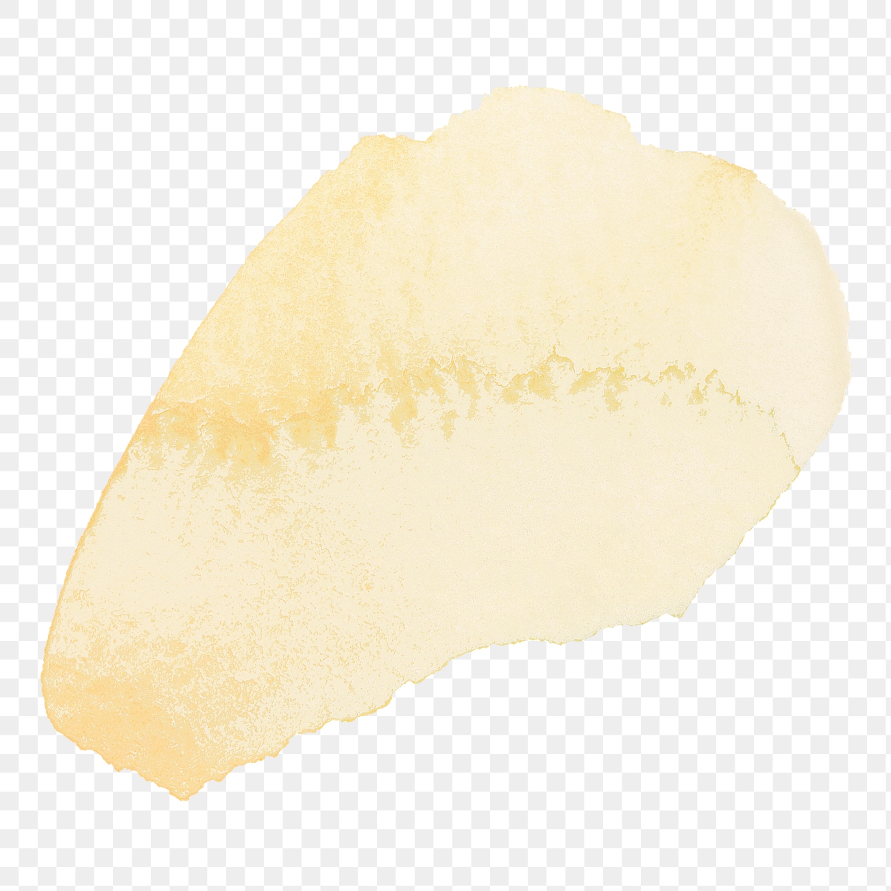 Colorful watercolor smudge png