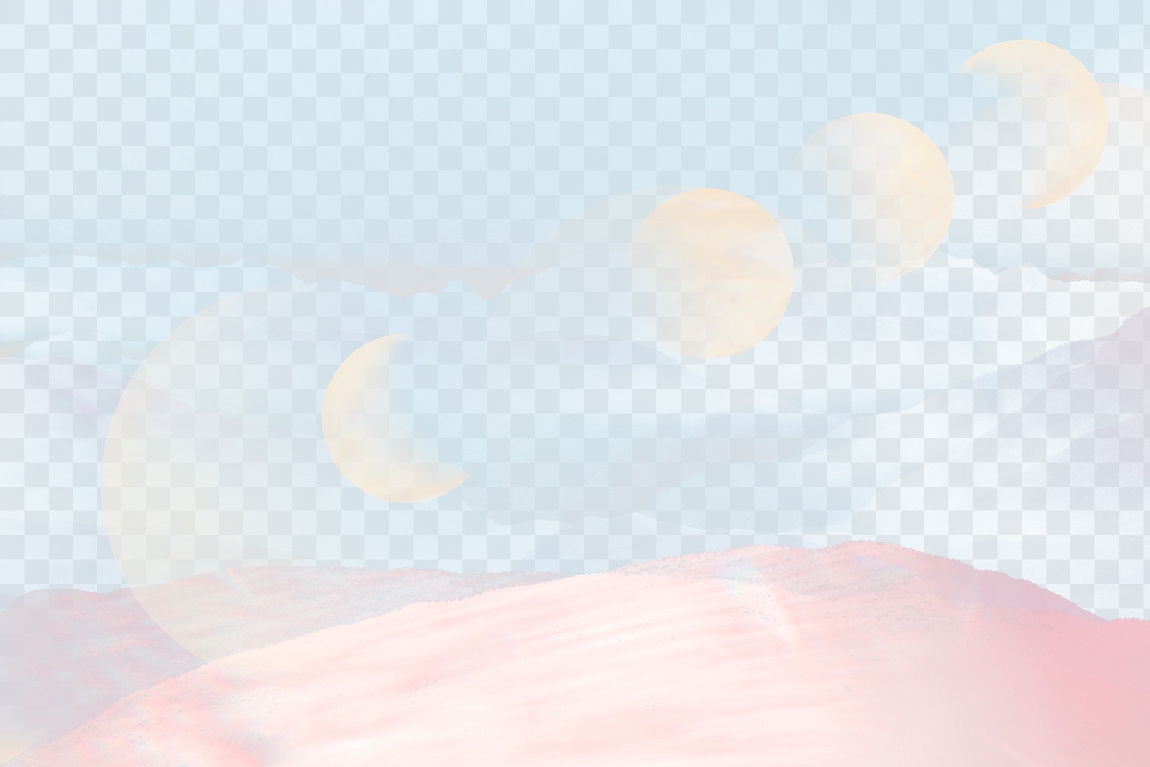 Moon png background, celestial aesthetic, | Premium PNG - rawpixel