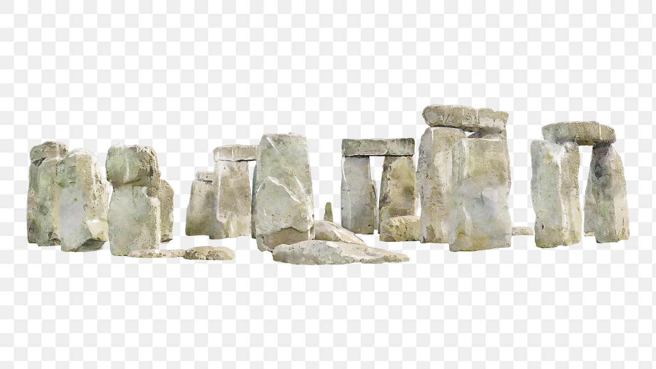 Stonehenge png watercolor sticker, UK's | Premium PNG - rawpixel