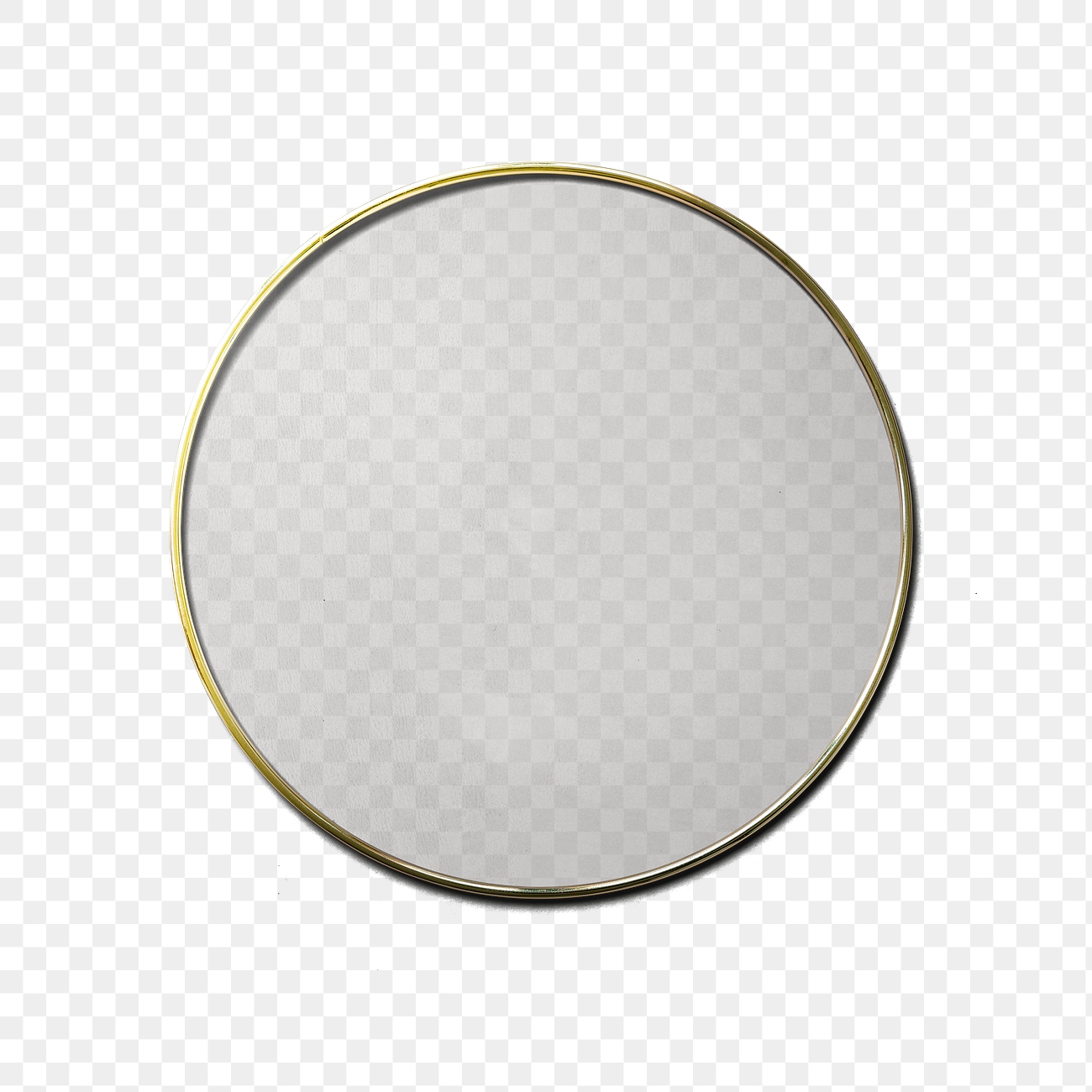 Round mirror png | Free stock illustration | High Resolution graphic