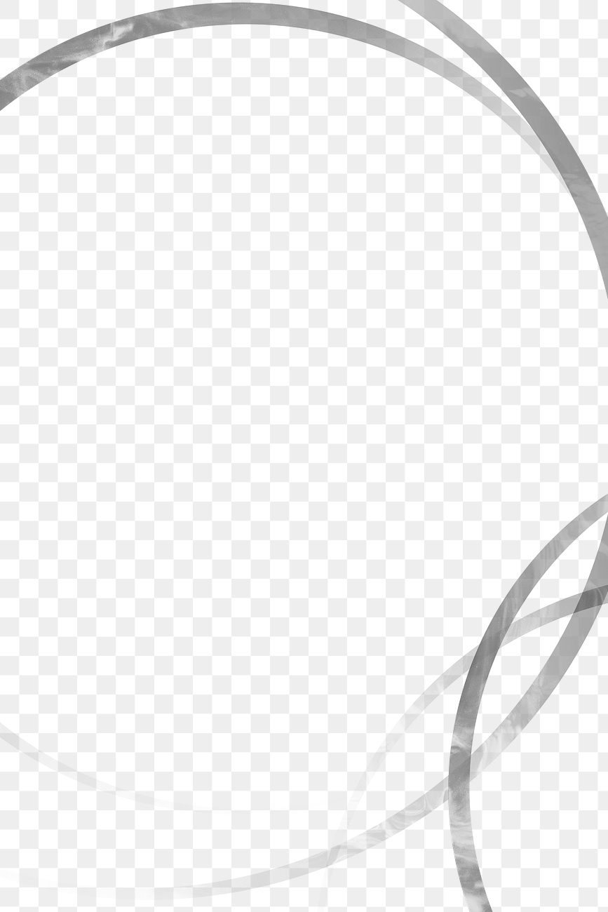 Gray curve frame template design element | Free stock illustration ...