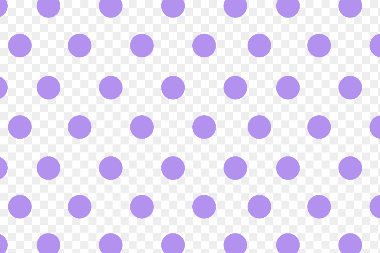 Pastel purple polka dots pattern | Free PNG Sticker - rawpixel