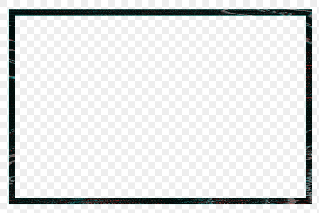 Rectangle frame png glitch effect | Free PNG - rawpixel