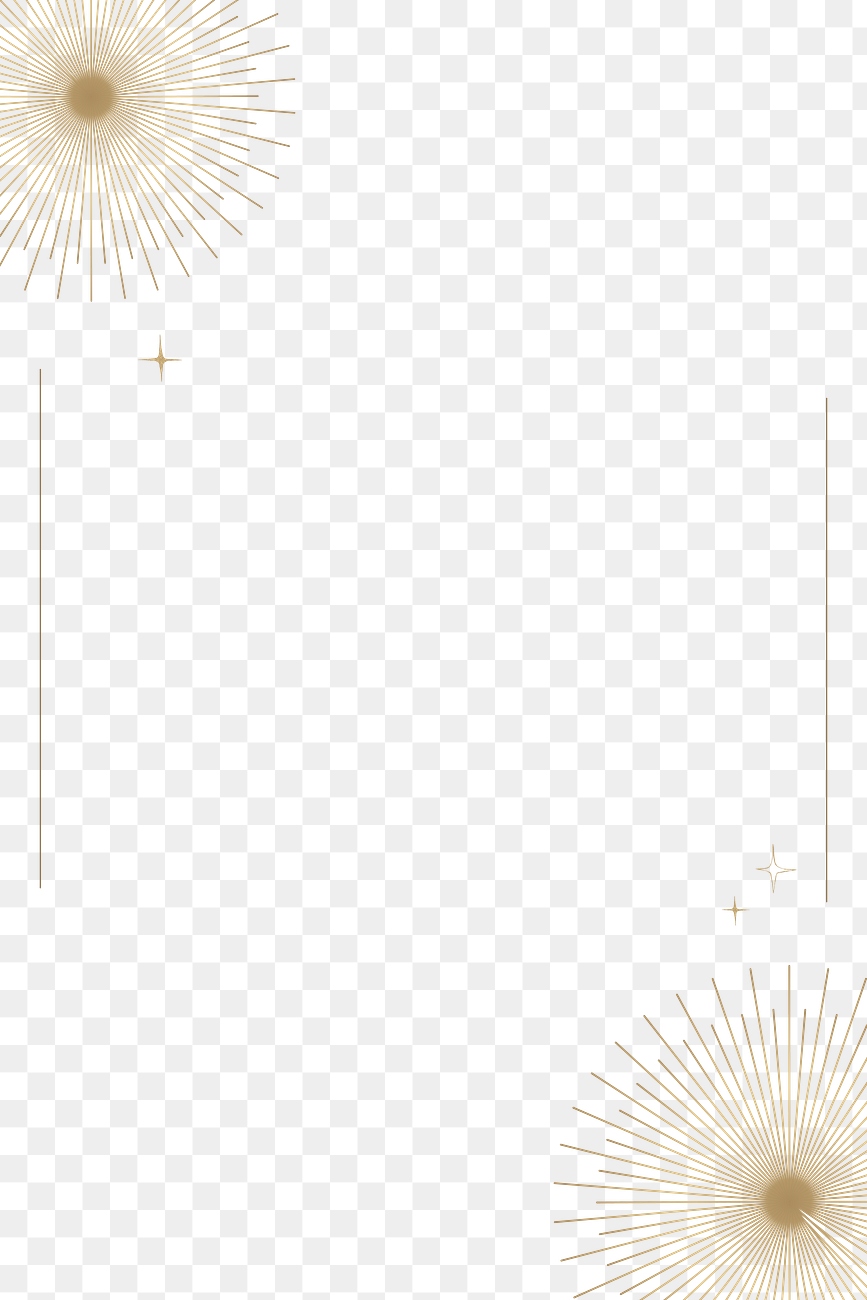 Gold burst border png minimal | Free PNG - rawpixel