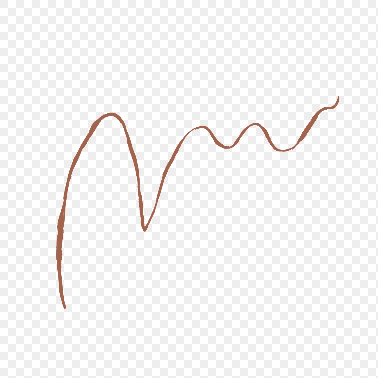 Squiggle line png sticker transparent | Premium PNG - rawpixel