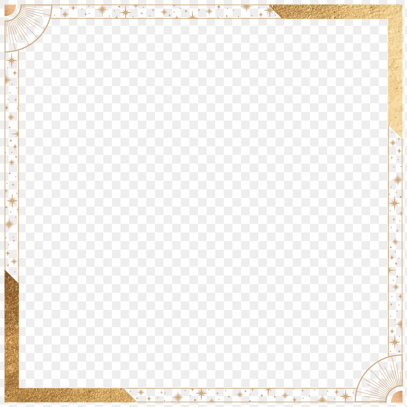 Celestial png frame, transparent background | Premium PNG - rawpixel