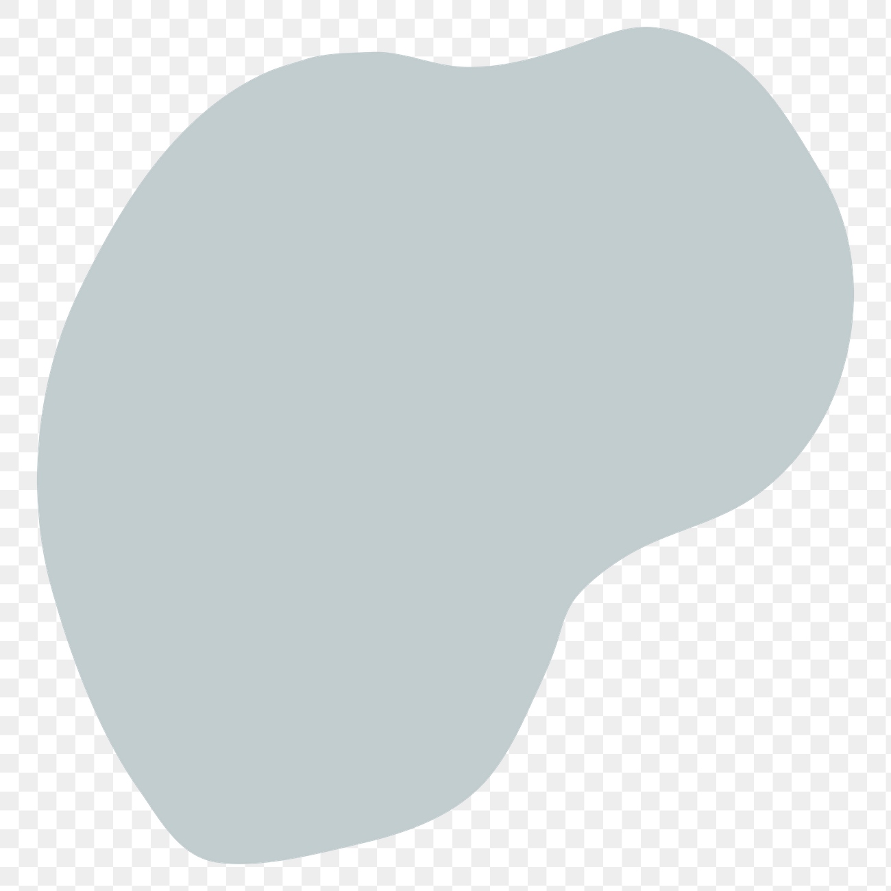 Gray png shape sticker, abstract | Premium PNG - rawpixel