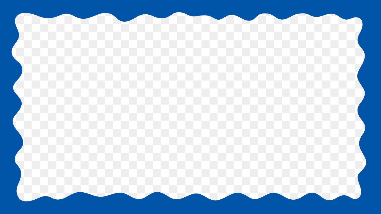 Blue frame png, transparent background | Premium PNG - rawpixel