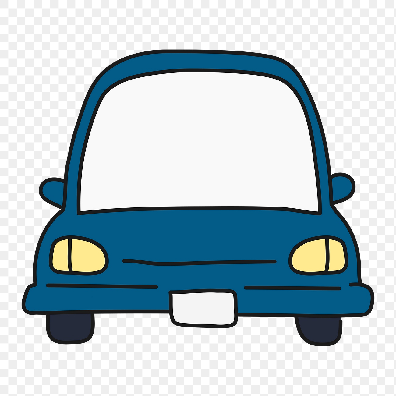 Blue car png sticker, transport | Premium PNG - rawpixel