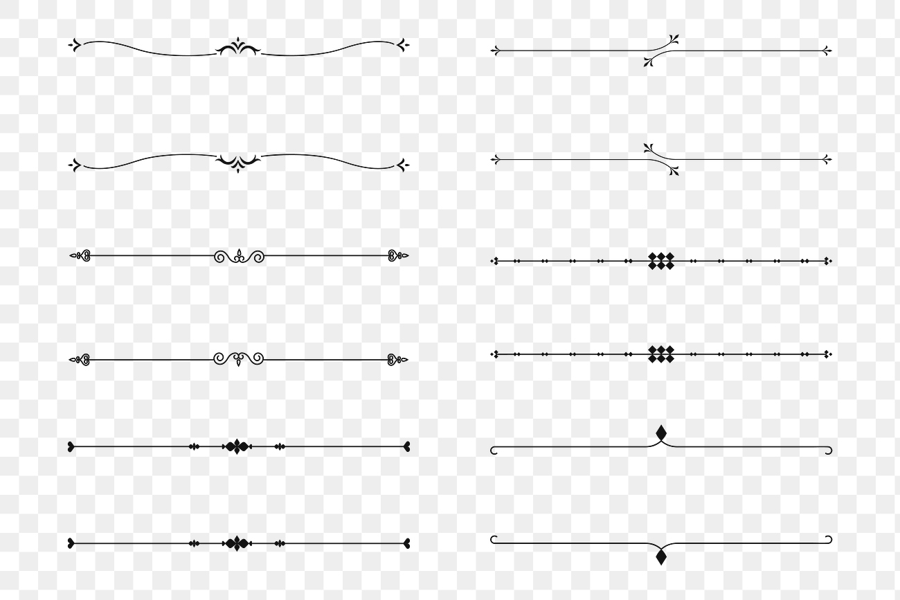 Divider PNG Images | Free PNG Vector Graphics, Effects & Backgrounds ...