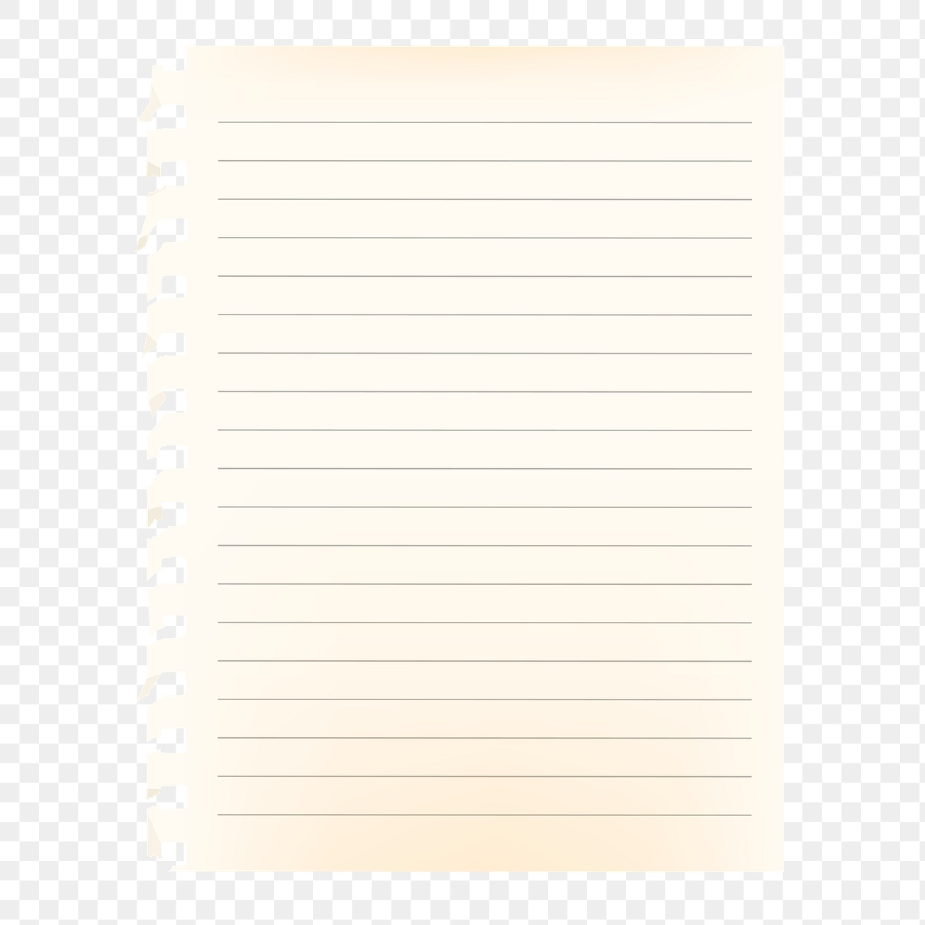 Blank notepaper design png | Free stock illustration | High Resolution ...