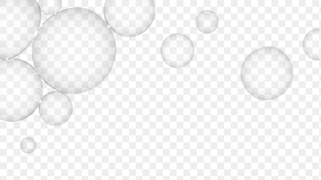 Gray bubble pattern png