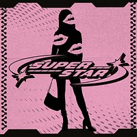 Pink super star, y2K women's | Premium Editable Design - rawpixel