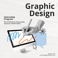 Graphic design Instagram post template, | Premium Editable Template ...