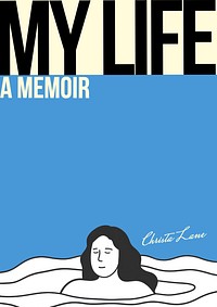 Memoir book cover template | Premium Editable Template - rawpixel