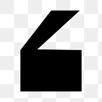 Apostrophe sign png abstract shape, | Free PNG - rawpixel