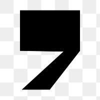 Apostrophe sign png abstract shape, | Free PNG - rawpixel