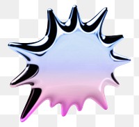 Explosion bubble icon png holographic | Free PNG - rawpixel