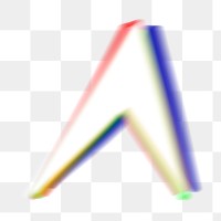 Circumflex png offset color sign, | Free PNG - rawpixel