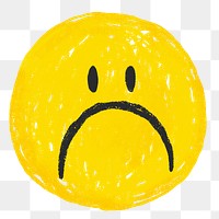 Yellow sad face icon png | Premium PNG - rawpixel