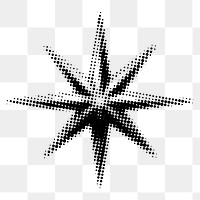 PNG Star halftone design, transparent | Premium PNG - rawpixel