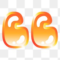 Quotation mark sign png cute | Free PNG - rawpixel