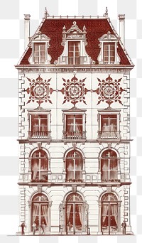 PNG Elegant vintage architectural building | Free PNG - rawpixel