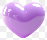 PNG Glossy purple heart illustration | Free PNG - rawpixel