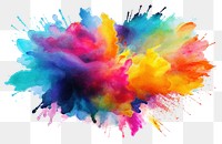 PNG Vibrant colorful abstract paint | Premium PNG - rawpixel